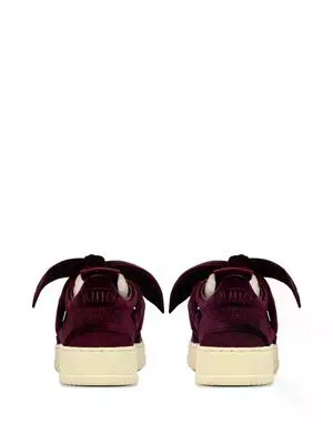 AUTRY Velvet Bow Medalist Sneakers