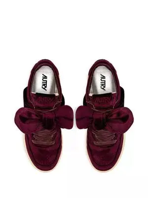 AUTRY Velvet Bow Medalist Sneakers