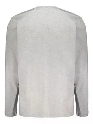 Off-White Long-sleeve Round-collar T-shirt