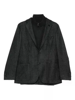 Corneliani Single-breasted Blazer - Black