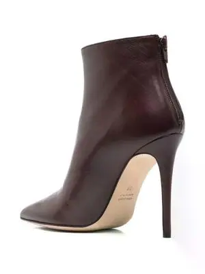 ANNA F. Pointed-toe Ankle Boots