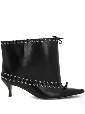 AUGUST BARRON 60mm Eyelet-straps Ankle Boots