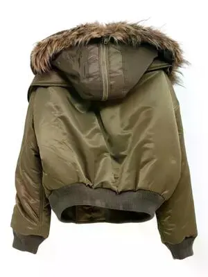 AUGUST BARRON Fur Hooded Jacket