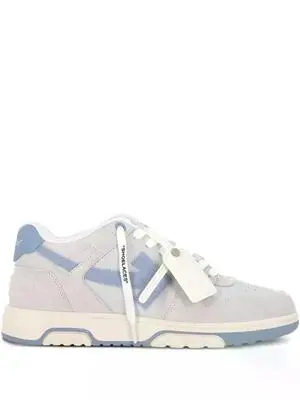 Off-White Out Of Office Suede Sneakers - Grey