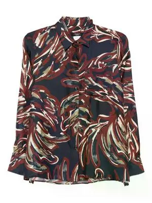 Max Mara Abstract-pattern Buttoned Shirt