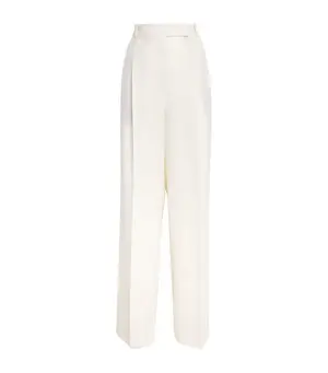 RÓHE Wool-blend Wide-leg Trousers