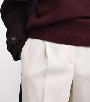 RÓHE Wool-blend Wide-leg Trousers