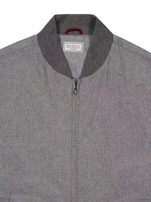 Brunello Cucinelli Zipped Cashmere Jacket