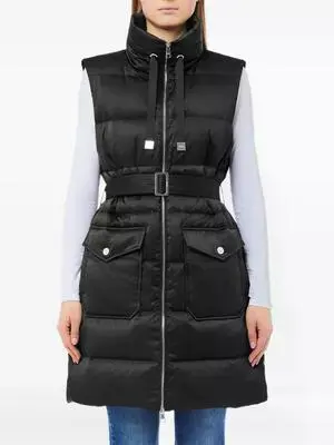 Liu Jo Belted Padded Long Gilet