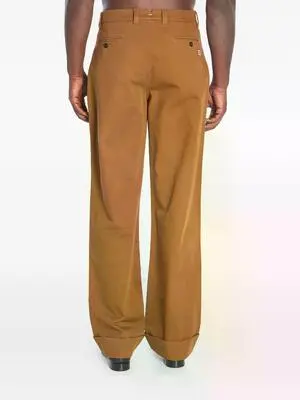 Valentino Garavani Vlogo Signature Trousers - Brown