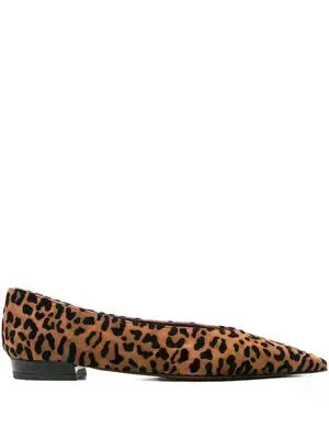 Roberto Festa Leopard-print Ballerina Flats
