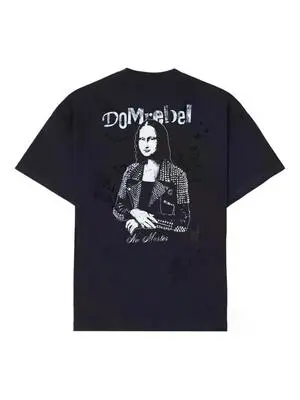 DOMREBEL She Is Her Graphic-print T-shirt - Black