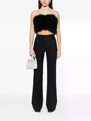 Giuseppe Di Morabito Turkey Feather Bandeau Top