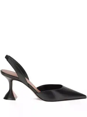 Amina Muaddi 70mm Holli Slingback Pumps
