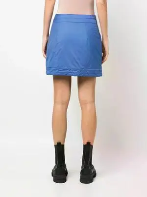 Emporio Armani Quilted Wrap Mini Skirt
