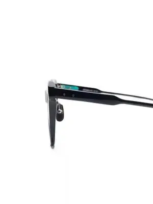 Thom Browne Geometric-frame Sunglasses - Black