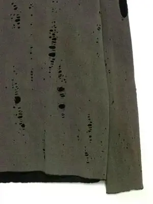 LABEL UNDER CONSTRUCTION Distressed-effect Jumper
