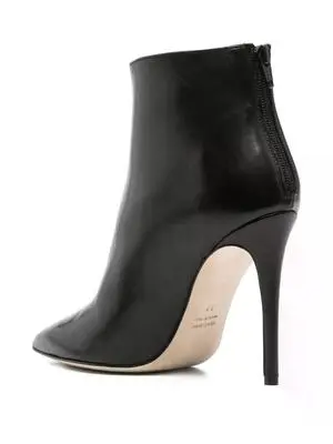 ANNA F. 105mm Pointed-toe Ankle Boots