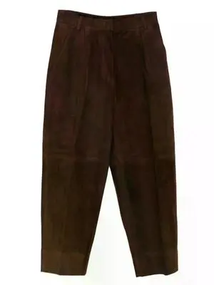 Seventy Pleated Cropped Trousers