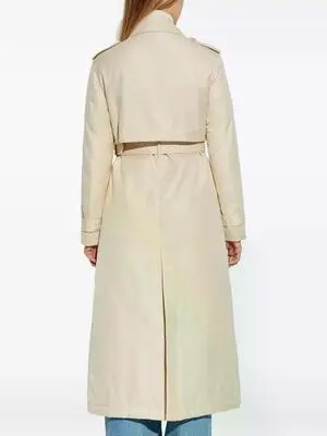 Add Belted Double-breasted Trench Coat