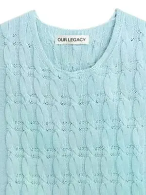 Our Legacy Cable-knit Vest