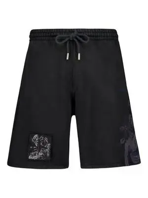 Off-White Embroidery Track Shorts