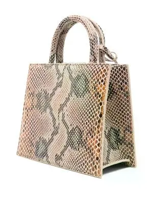 MC2 SAINT BARTH Snakeskin Effect Tote