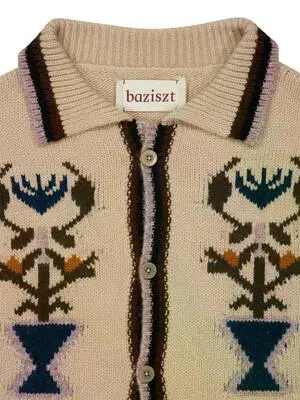 BAZISZT Floral Cardigan