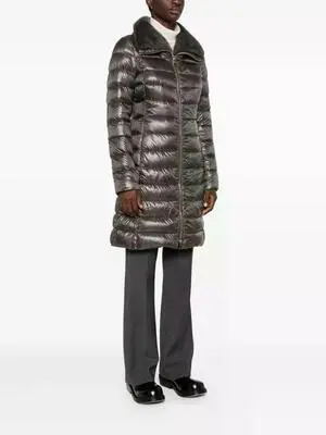 Herno Logo Plaque Padded Coat