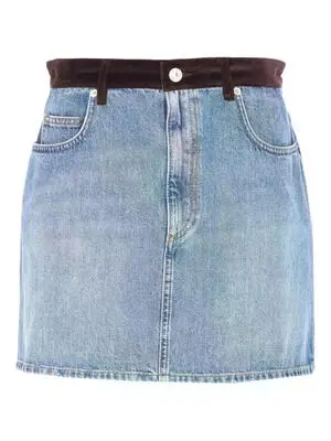 Marni Denim Mini Skirt - Blue