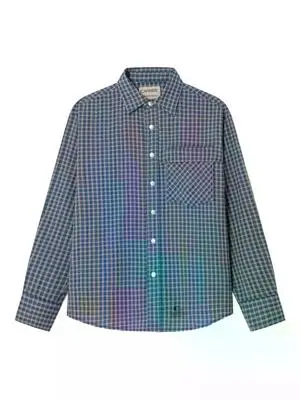 Carrera Eyewear Beck Snap Checked Shirt