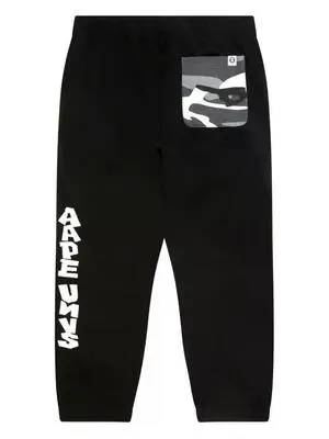 AAPE BY *A BATHING APE® Logo-patch Track Pants
