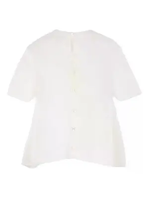 Loewe Embroidered Short-sleeved Sweater