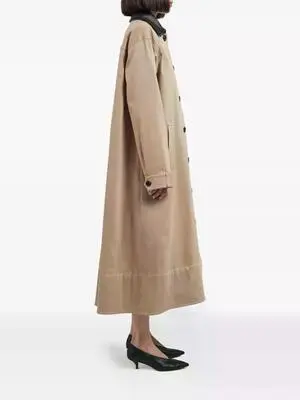 Maria Mcmanus Single-breasted Spread-collar Coat