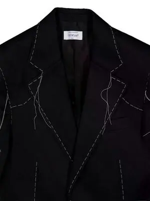 Off-White Stitch Single-breasted Blazer