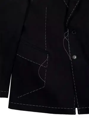 Off-White Stitch Single-breasted Blazer