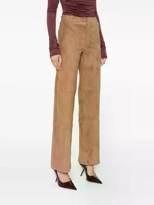 ARMA Panelled Suede Trousers