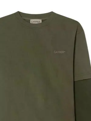 Carrera Eyewear Crew-neck Waffle Knit Sweatshirt