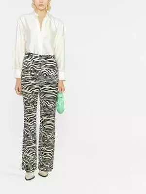 Max Mara Animal Print Pants For Women
