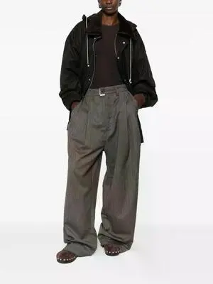 CAMIEL FORTGENS Herringbone Trousers