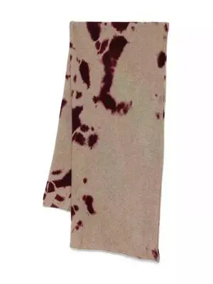 SUZUSAN Tie-dye Scarf - Brown
