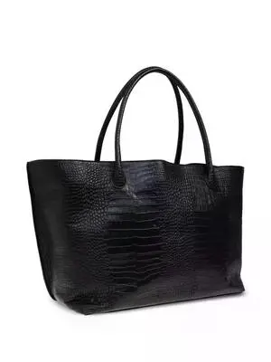 LIÉ STUDIO Eva Weekend Croc-effect Tote Bag