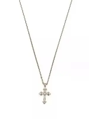Emanuele Bicocchi Fleury Cross Pendant Necklace
