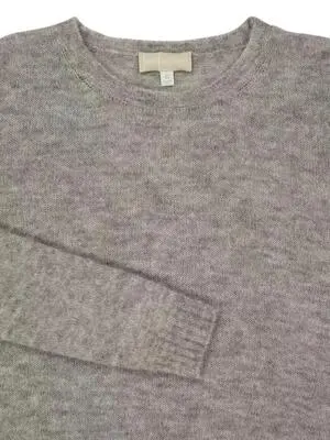 120% Lino Maglia Long-sleeve Sweater - Grey