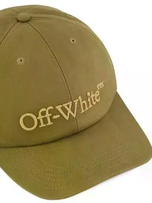 Off-White Embroidered Drill Baseball Cap