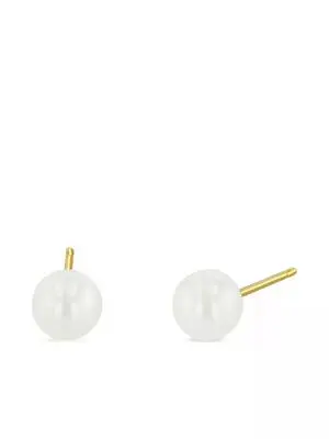 Zoe Chicco 14k Yellow Pearl Stud Earrings - Gold