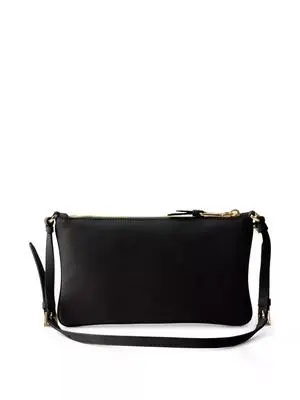 Prada Leather Cross Body Bag With Logo