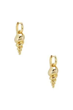 ROXANNE ASSOULIN Conch Earrings - Gold