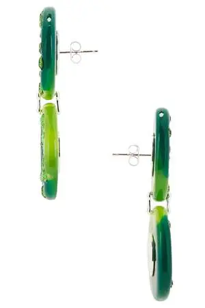 Fry Powers Sun Powers Crystal Drop Earrings
