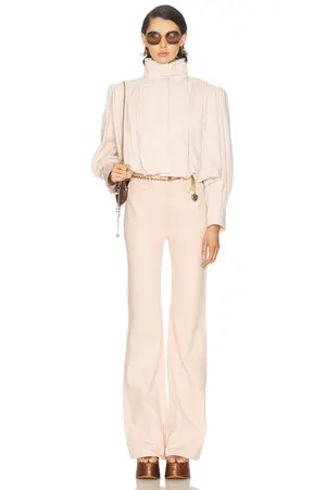 Chloé High Neck Cropped Jacket